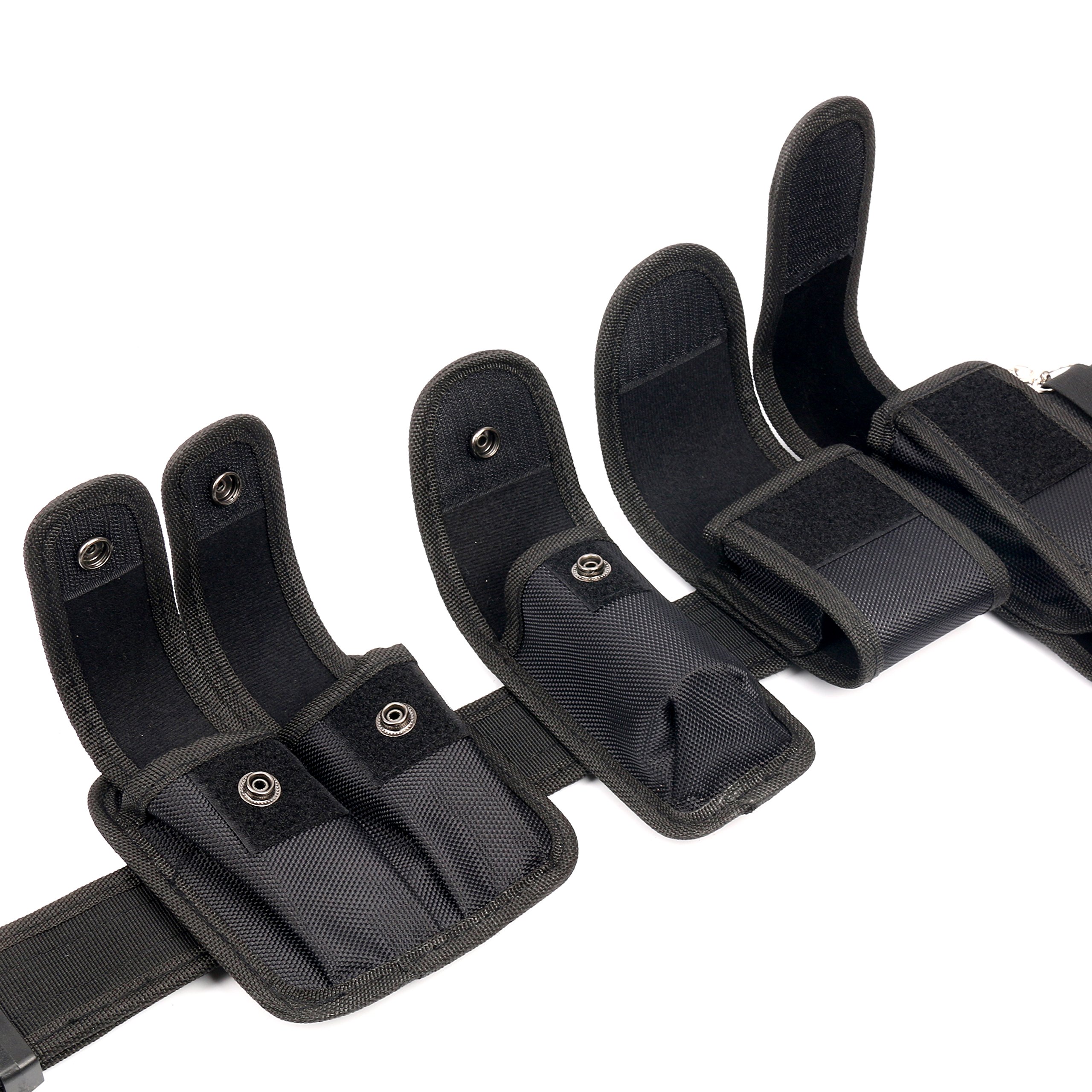 YaeKoo Black Law enforcement modular equipment system police security military tactical duty utility belt