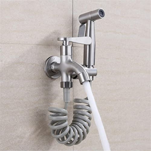 WUDILU Toilet Bidet Spray Handheld Bidet Diaper Set Bathroom Shower Set Sprayer Douche Kit