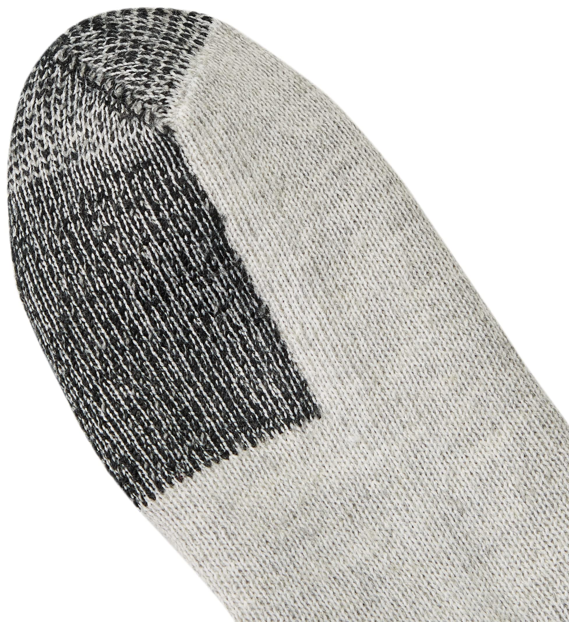 Thorlos Unisex KLT Hiking Thick Padded Crew Sock, Grey, XLarge