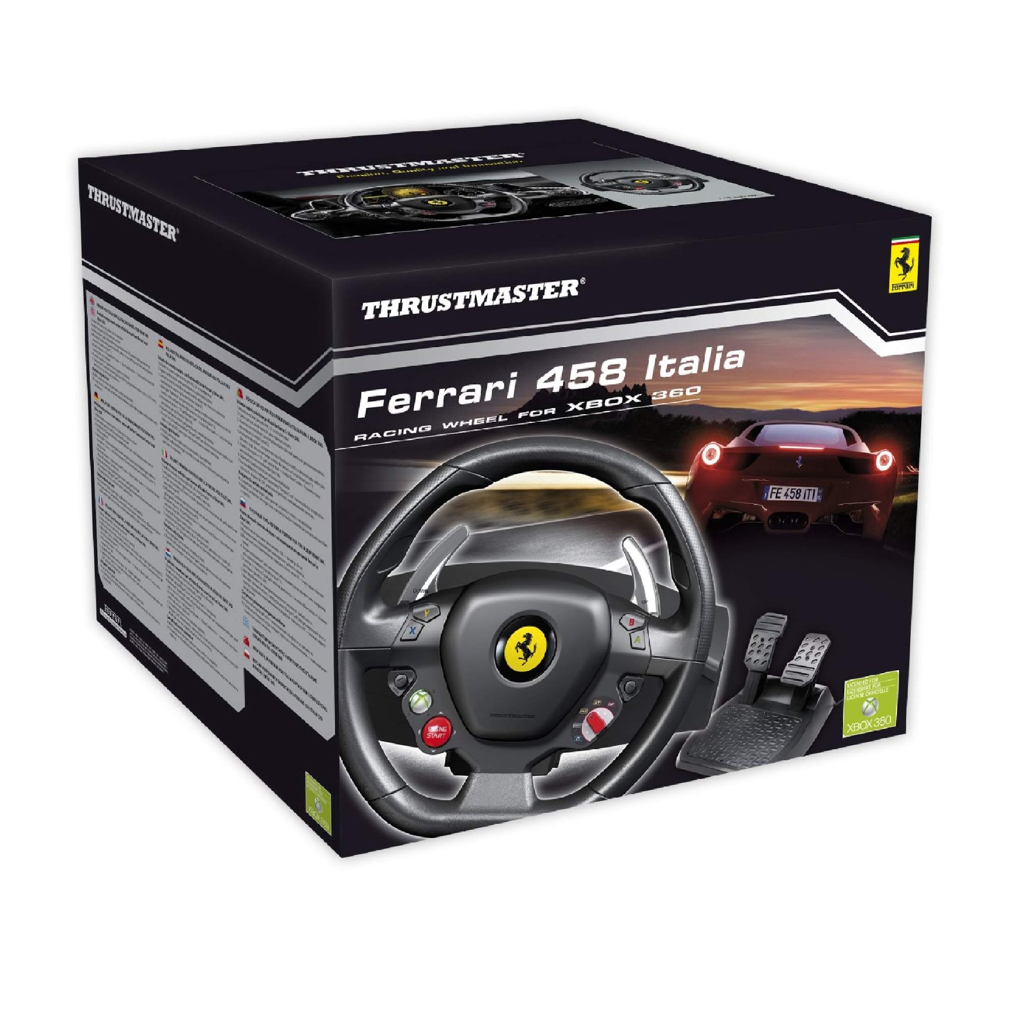 THRUSTMASTER Ferrari 458 Racing Wheel with Pedals (Xbox 360)
