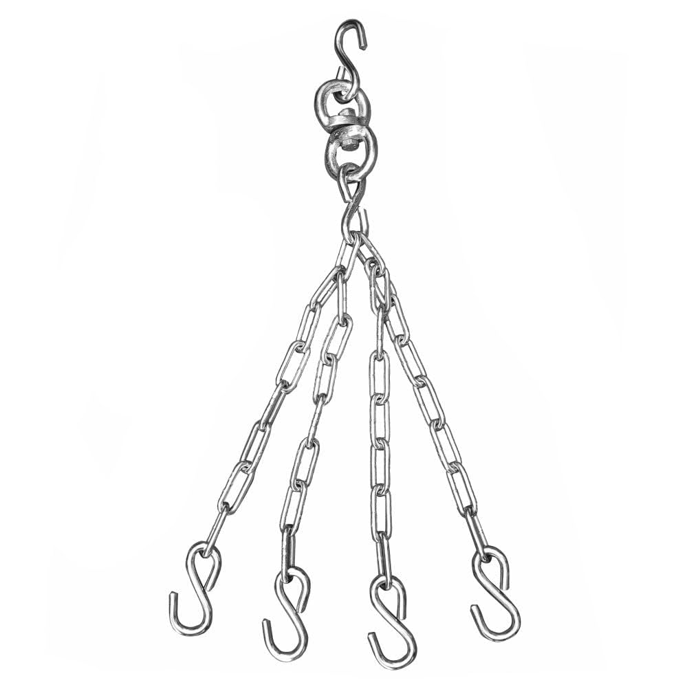 USI Classic Heavy Punch Bag Unfilled with Chain Set for Boxing MMA Kickboxing (2ft.)