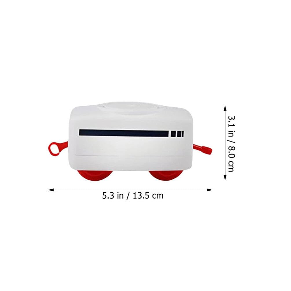 TOYANDONA Sushi Train Set Toy | Rotating Table Food Train Battery Powered Toy Train Set for Party DIY Sushi Display Table Swing Plate, Under Christmas Tree Train Track for Kids