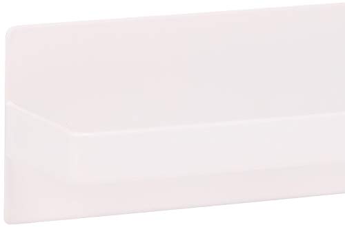 Yamazaki KT-PL AK WH Plate Magnetic Paper Towel Holder, 約W6×D5.5×H24.5cm, White
