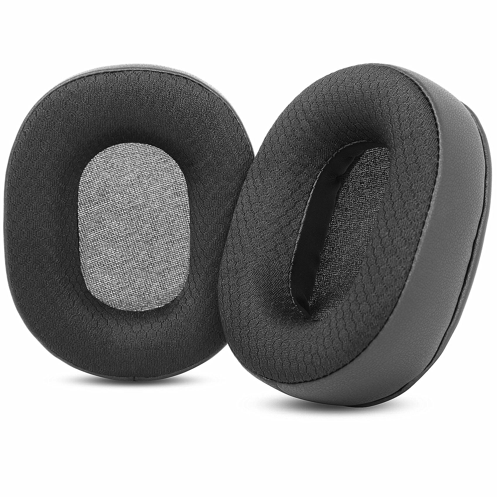 YDYBZB BackBeat Fit 6100 Upgrade Ear Pads Ear Cushions Replacement Compatible with Plantronics BackBeat Fit 6100 Bluetooth Sports Headphone Fabric Earpads