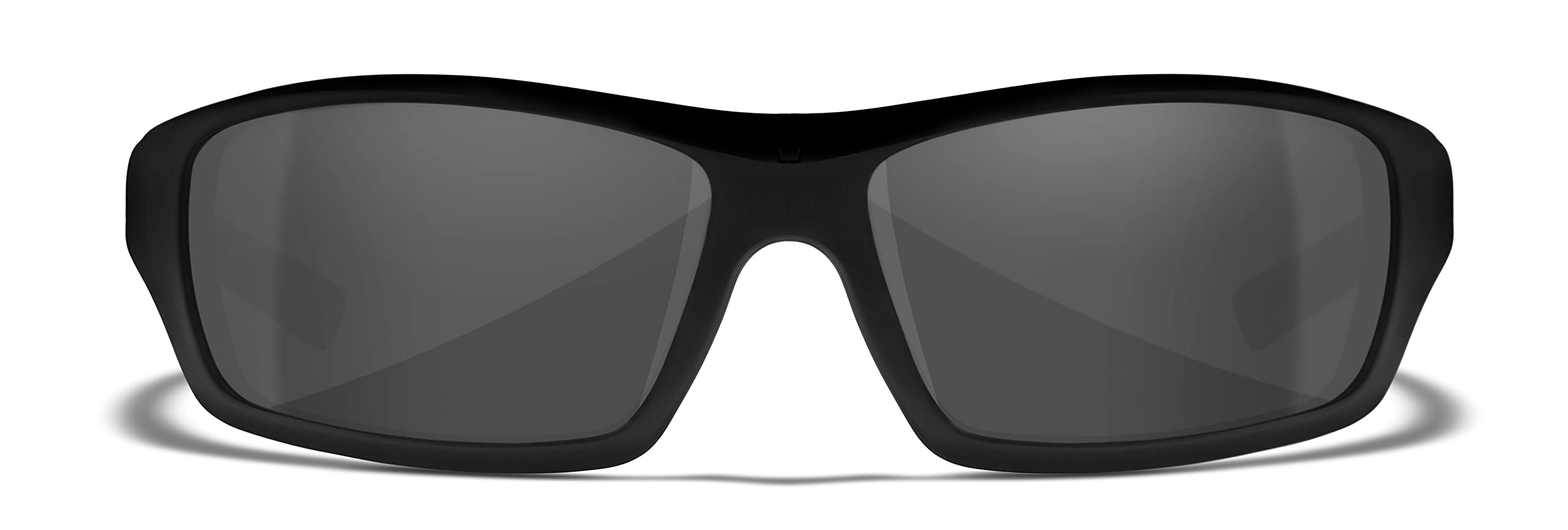 Wiley X Slay Sunglasses, Polarized Smoke Grey, Gloss Black