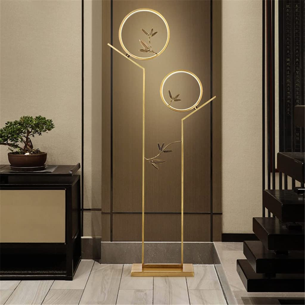 ZSEDP Chinese Floor Lamp Chinese Style Living Room Bedroom Study Classical Vertical Lamps and Lanterns