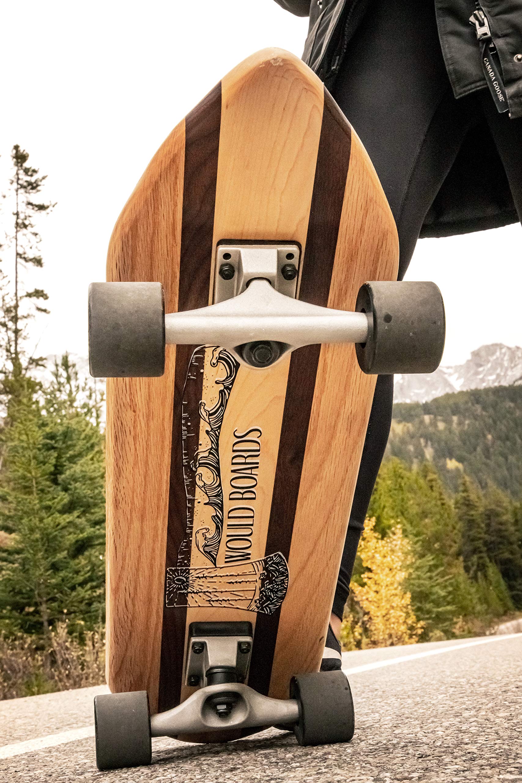 WOULD BOARDS Limited Edition Axe Cruiser Skateboard