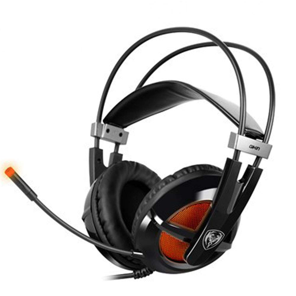 YYZLG Esports Game Headset Headset Usb7.1 Stereo Wrap Game Headset with Line Controller Pc Game Player