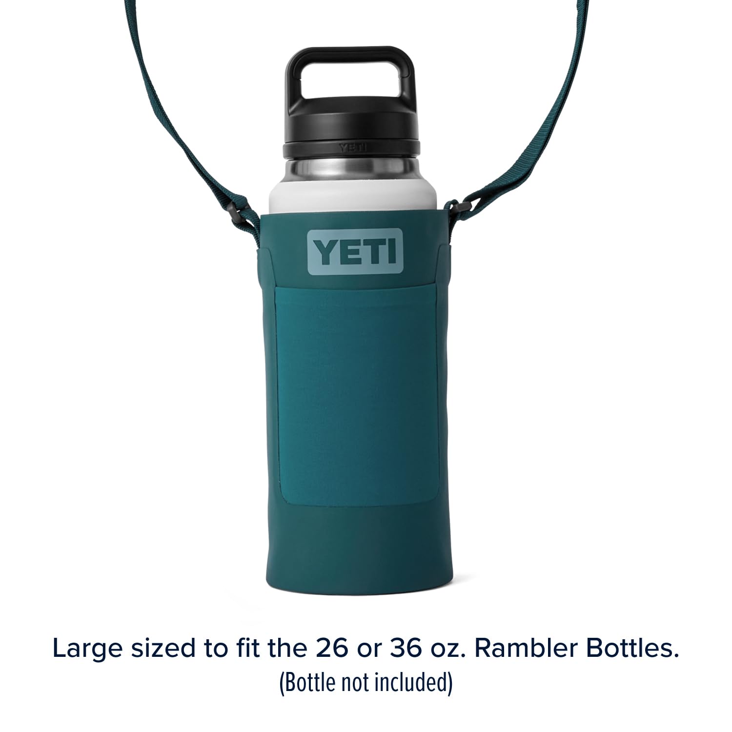YETI Small Bottle Sling for Rambler 18 oz. Bottle, Camp Green
