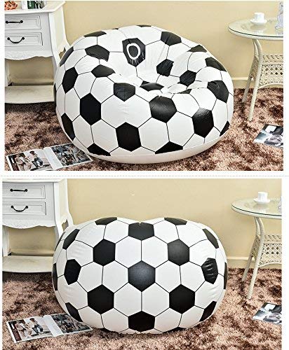 YueYueZou® Soccer Ball Chair, Inflatable Sofa for Adults, Kids