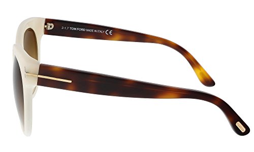Tom Ford TF330 20F White Ivory / Brown Gradient Sunglasses