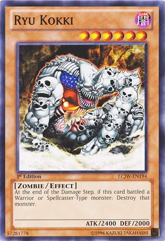 Yu-Gi-Oh! - Ryu Kokki (LCJW-EN194) - Legendary Collection 4: Joey's World - 1st Edition - Common