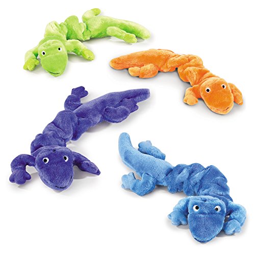 Zanies Bungies Gecko Dog Toys, Purple, 16"β24"