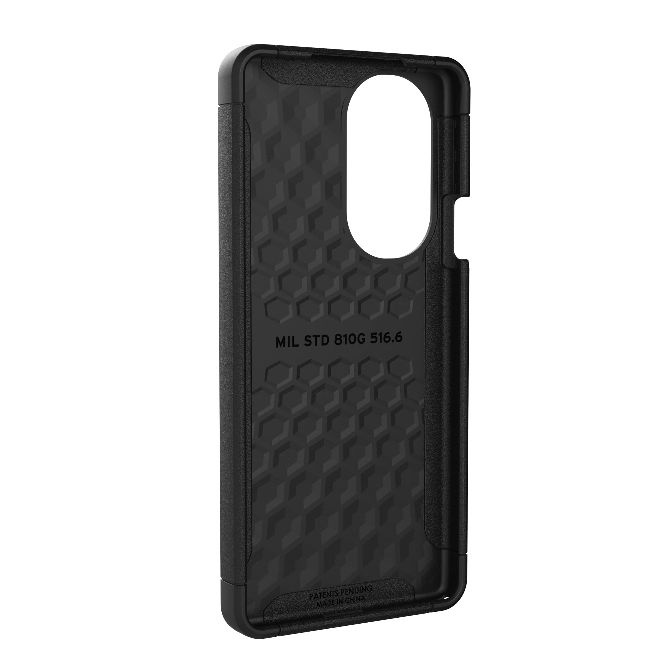 URBAN ARMOR GEAR UAG Case Made for Motorola Edge+ Plus 5G UW, Edge+ Plus 2022 Scout Black, Rugged Heavy Duty Shockproof Impact Resistant Slim Fit Protective Cover
