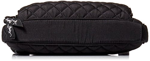 Vera Bradley Little Hipster Crossbody Shoulder Bag Purse in Classic Black