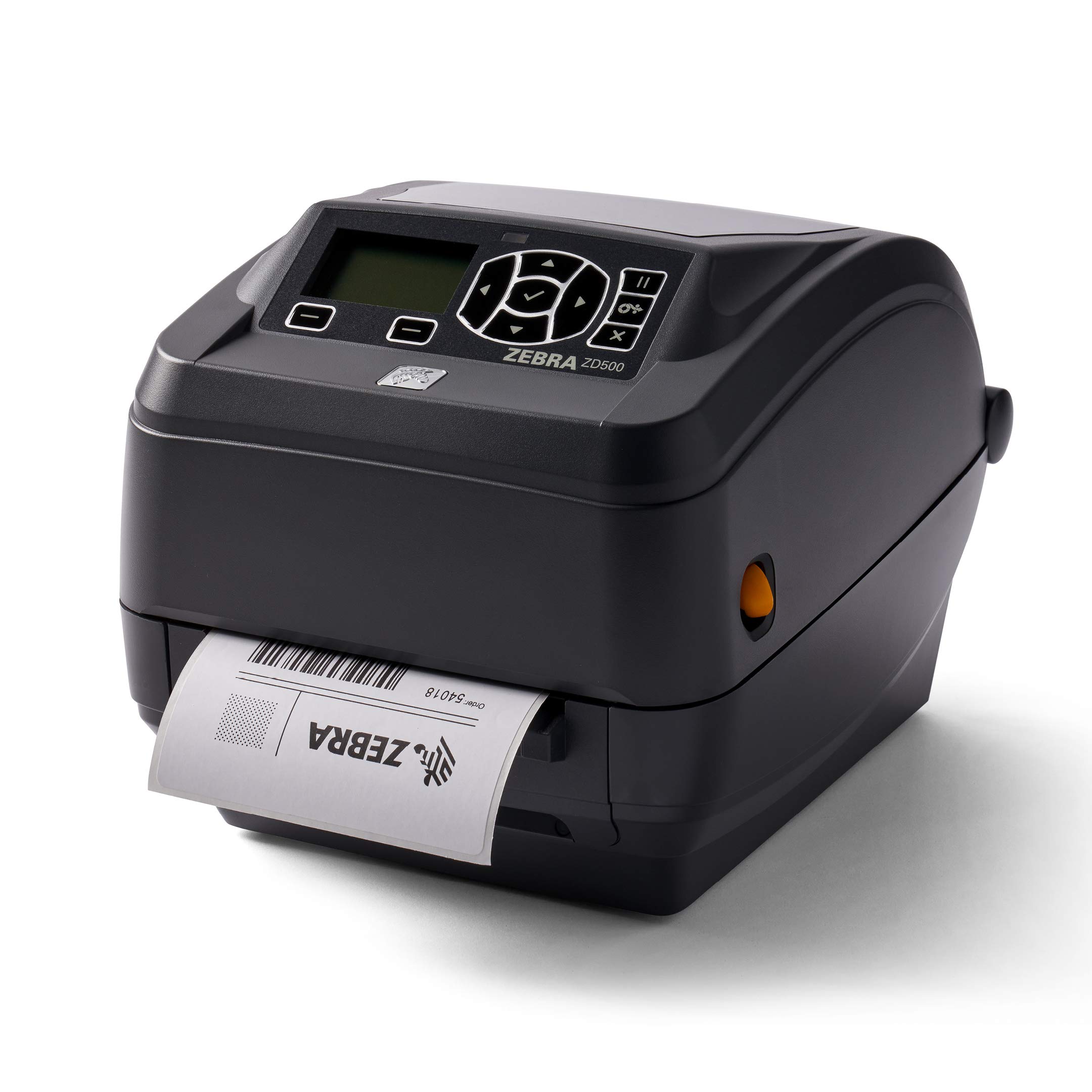 Zebra ZD500t Thermal Transfer Desktop Printer 300 dpi Print Width 4 in Wifi Ethernet Parallel Serial USB with Peeler ZD50043-T11A00FZ