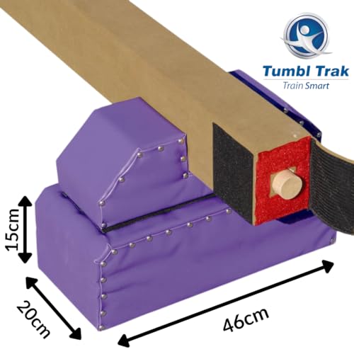 Tumbl Trak Optional Brianna Beam Leg Bases, Royal Blue