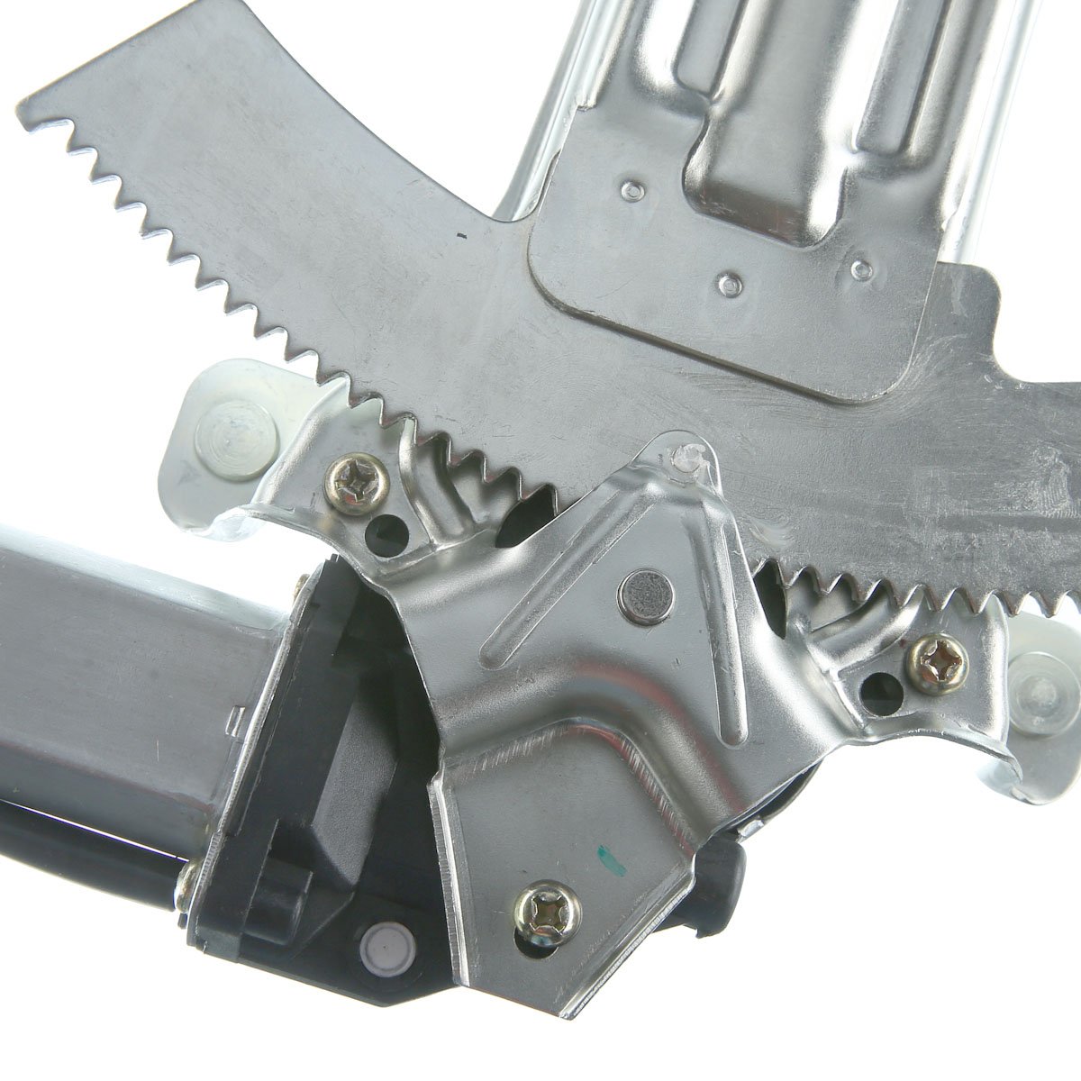 YHTAUTO Front Power Window Regulator Passenger Side with 2-Pin Motor Assembly for Ford Mustang 1994-2004 Convertible/Coupe