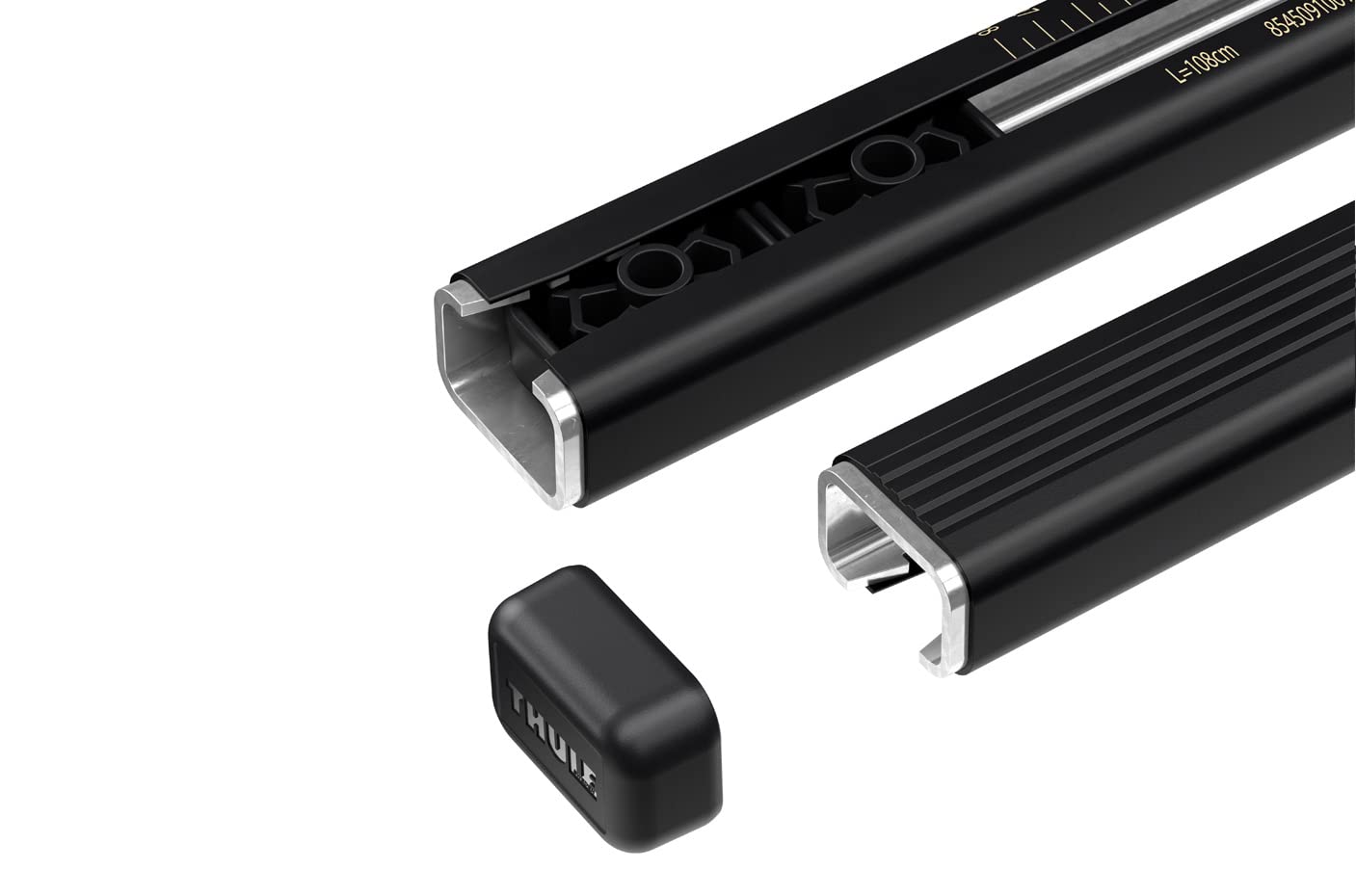 Thule SquareBar 118 (47โ), Black