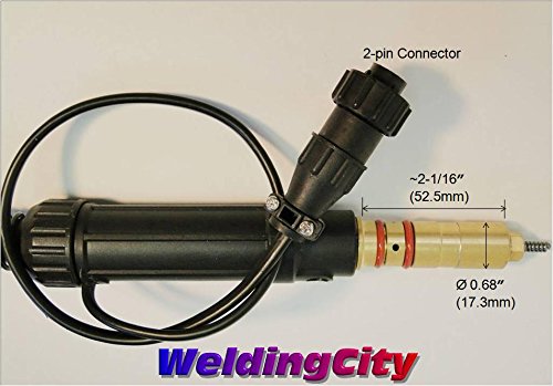 WeldingCity 100-amp 10-ft Air-cooled MIG Welding Gun Torch Stinger Replacement for Miller Millermatic MIGmatic M-Series M-100/M-10 (248282)