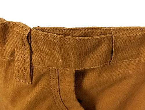 Walls Men's The Original Outdoor Work Pant, Bark Brown, 34 x 32