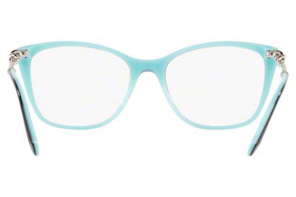 Tiffany & Co. TF2160BF - 8055 Eyeglass Frame BLACK/BLUE w/Clear Demo 54mm