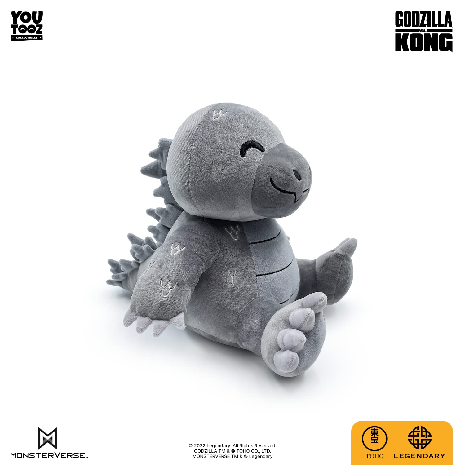 Youtooz Godzilla Plush 9" Inch, Official Licensed Soft Kaiju Godzilla Plushie (Books-A-Million Exclusive) By Youtooz Plush Collection