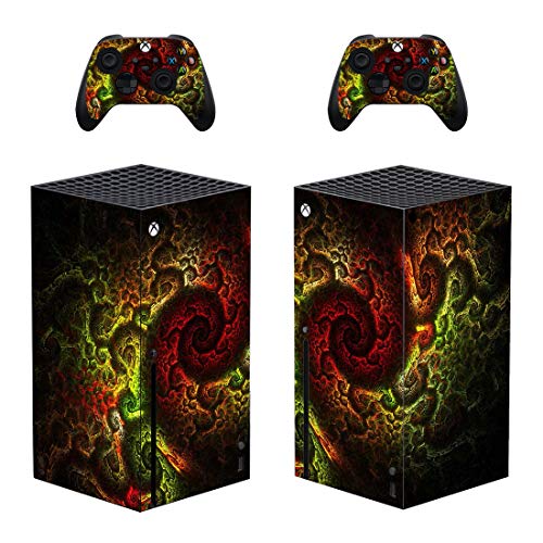 X-box-Series-X Console and 2 Controllers Skin Set - Paysage Color โ X-box-Series-X Vinyl (only fit X-box-Series-X )