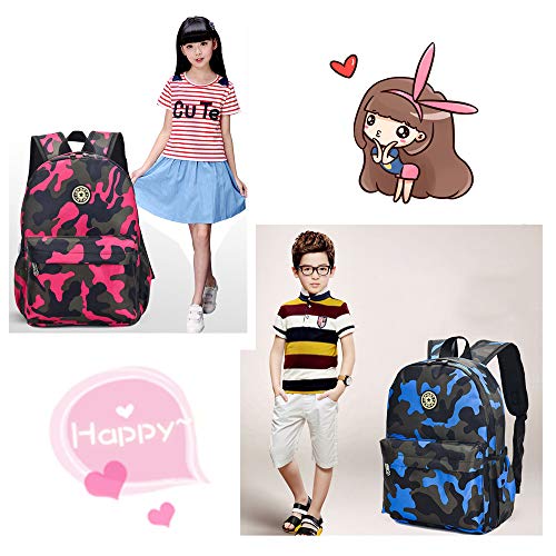 VIDOSCLA Mini Camouflage School Backpack for Boys Preschool Toddler Kids Backpack