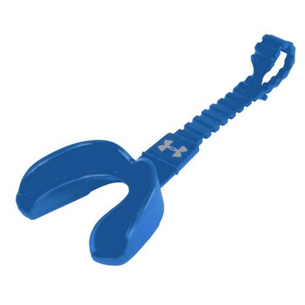 Under Armour Flavor Blast Strapped Mouthguard Adult, Blue-Berry R-1-1552-A