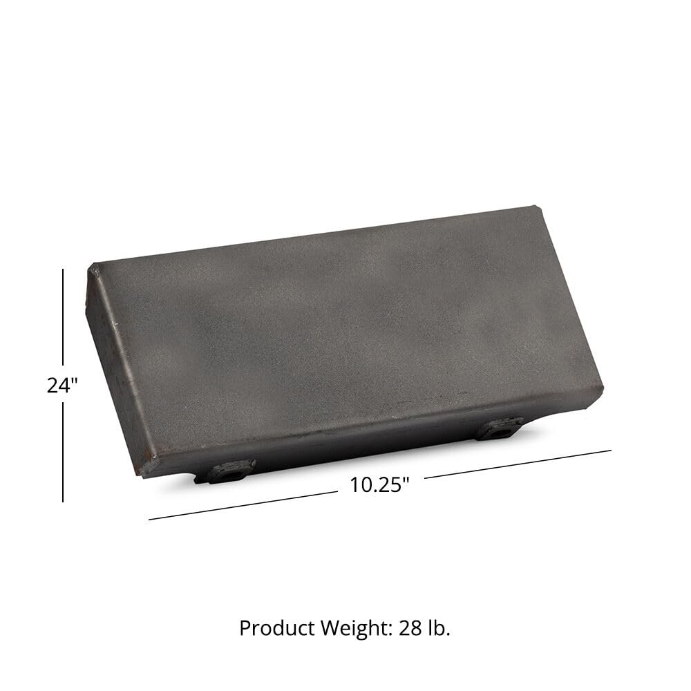 Titan Attachments Mini Skid Steer Mount Plate, 1/4" thick Toro Dingo Quick Tach Mount Plate, Grade 50 Raw Steel, Weld or Bolt-On Surface Design, Unfinished