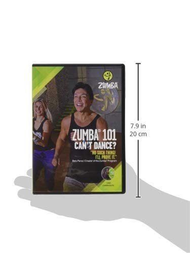 Zumba 101 Dance Fitness for Beginners Workout DVD (Limited Edition)