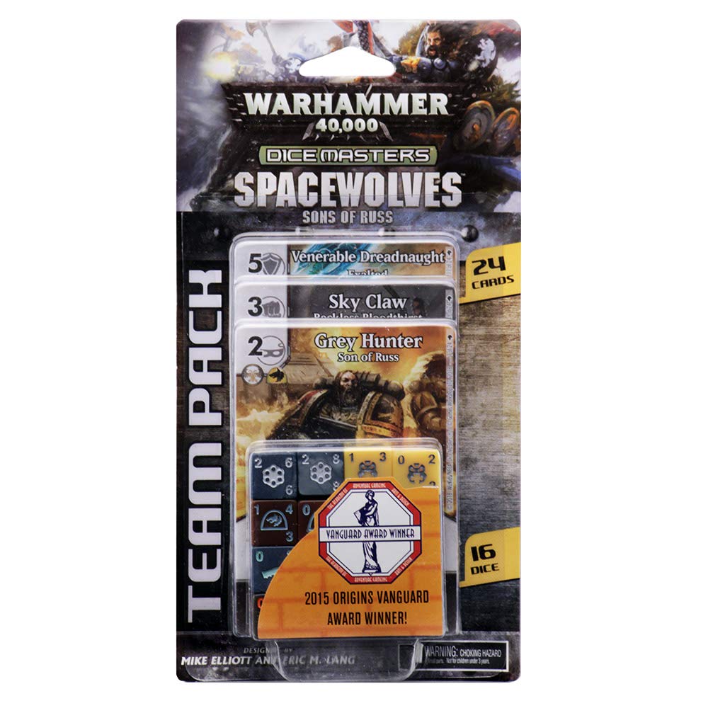 WizKids Warhammer 40,000 Dice Masters: Space Wolves β Sons of Russ Team Pack