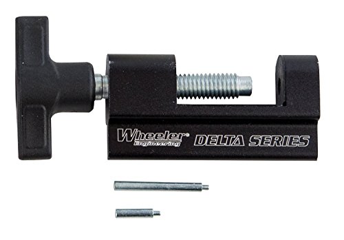 Wheeler Engineering Trigger Guard Install Tool for Installing and Changing Trigger Guards While Gunsmithing, black, silver