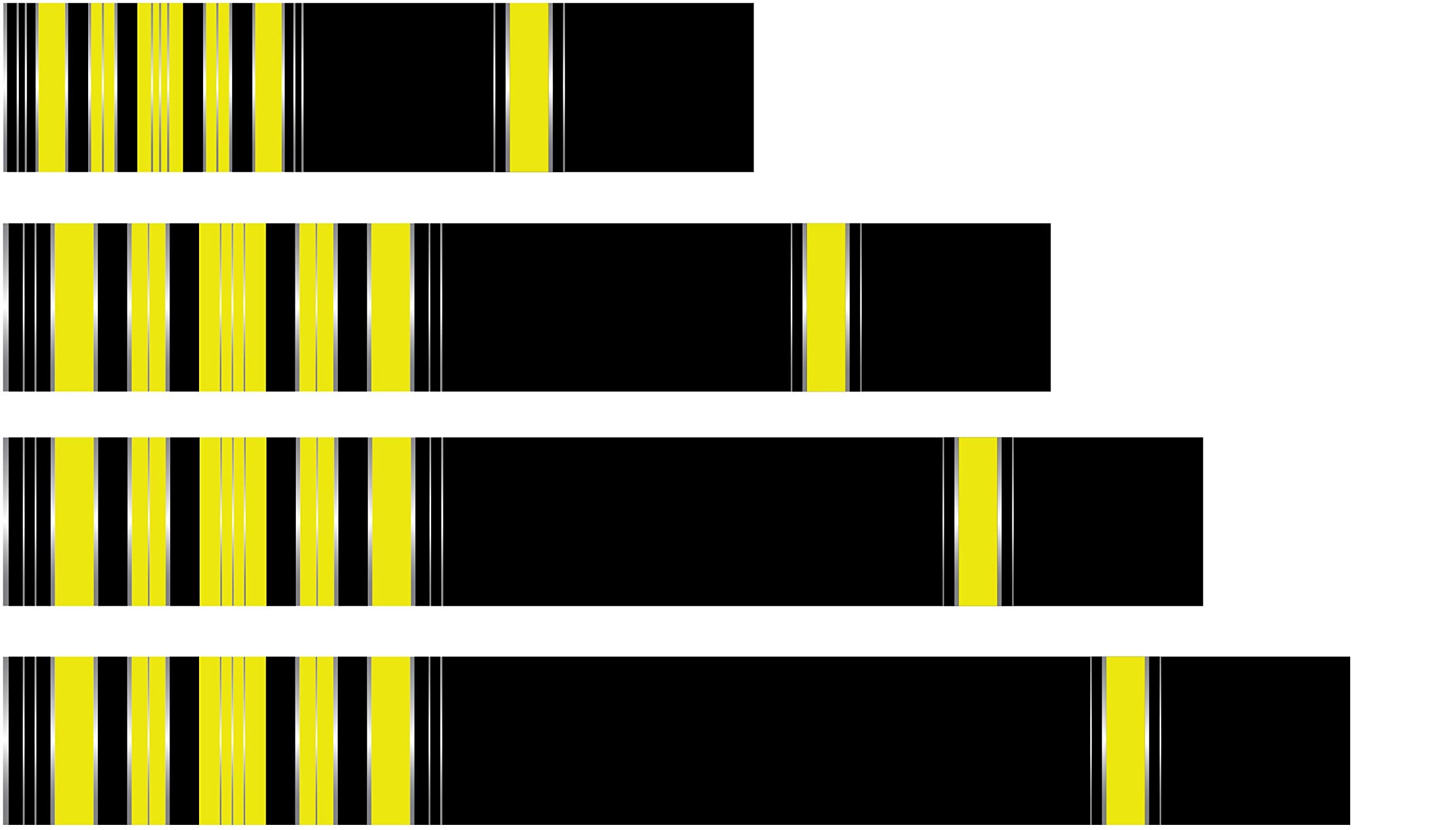 White Water Archery Non-Laminated Chartreuse Traditional 11 Crest Arrow Wraps 15 pk Choose Length Width (5, 1)