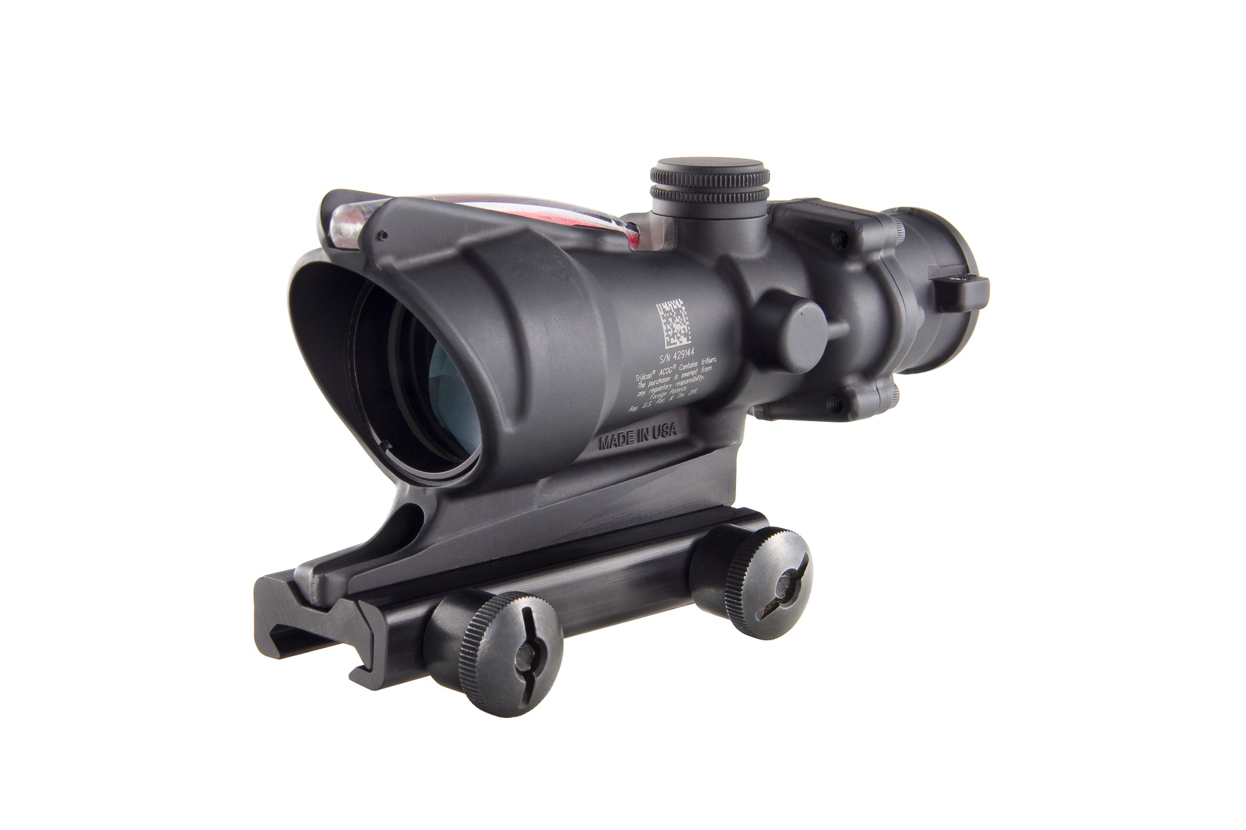 Trijicon ACOG Dual Illum Crosshair .300 Blackout Ballistic Reticle, 4X 32mm, Red
