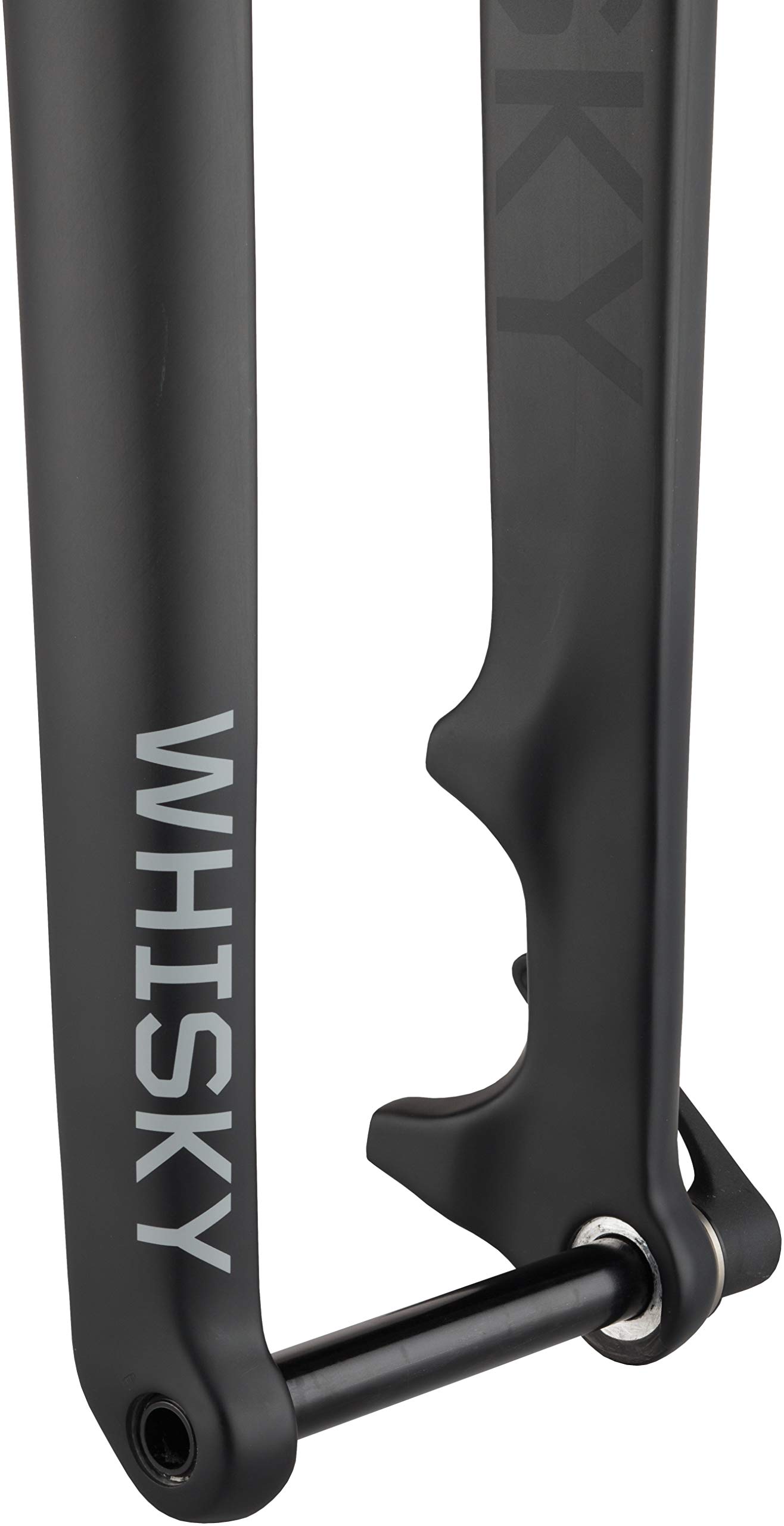 WHISKY - No.9 Carbon Fiber Mountain Bike Fork - 15mm x 100mm Thru Axle, 1-1/2 Inch Tapered Steerer, Post Mount Disc Brake