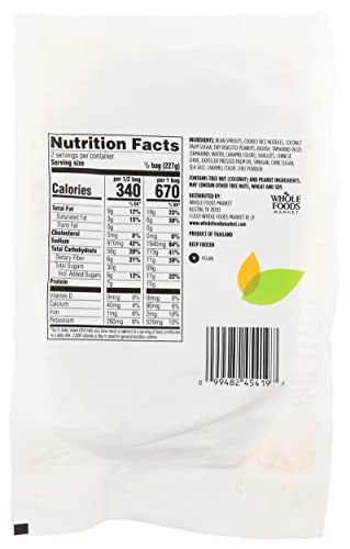 Whole Foods Market, Pad Thai, 16 oz, (Frozen)