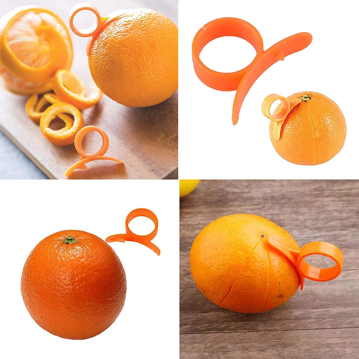 Vegetable Peeler, Potato Peelers for Kitchen Stainless Steel Multi-function Set Fruit Peeler For Kitchen and Household Tools Y & I Shape Swivel Blades with β2 Orange Citrus Peelers