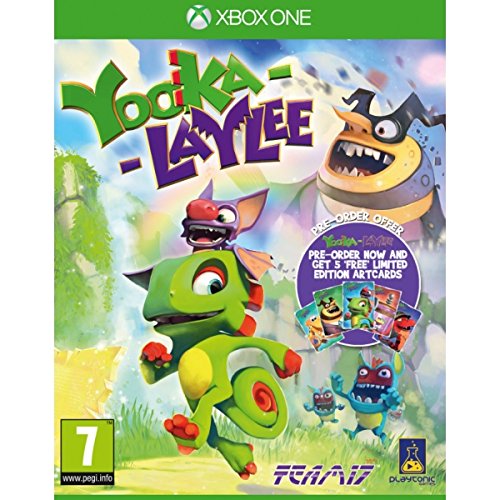 Yooka-Laylee with 5 Limited Edition Art Cards - Xbox One - UK- REGION FREE