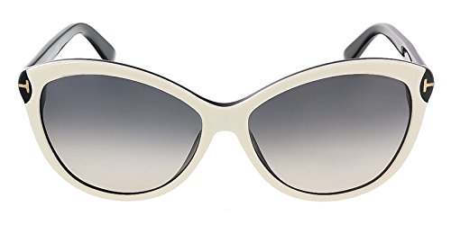 Tom Ford 0325/S 25B White Telma Cats Eyes Sunglasses Lens Category 2 Size 60mm