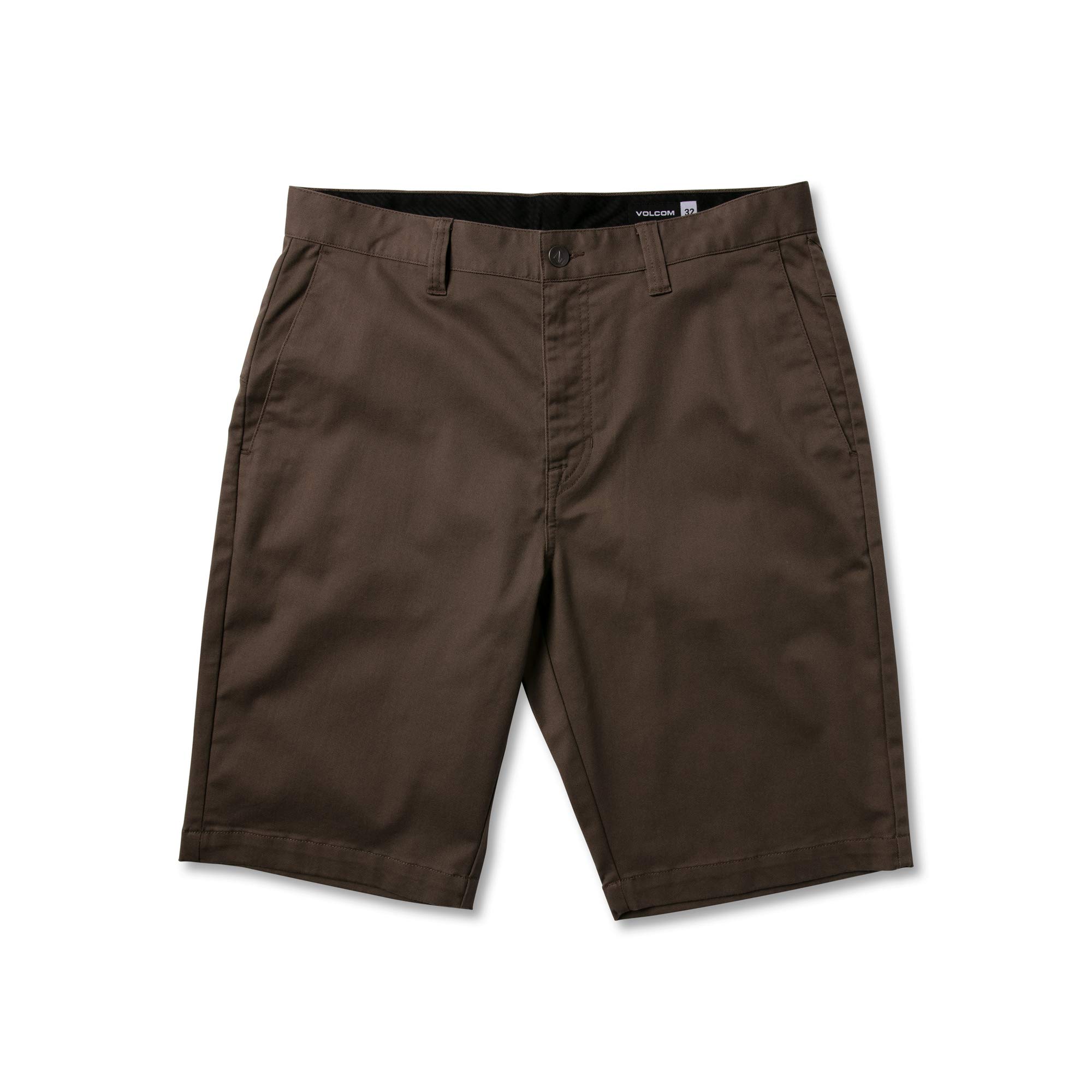 Volcom mens Vmonty Stretch Chino Shorts, Mushroom, 29 US