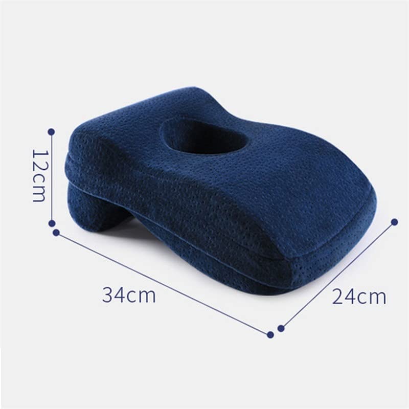 ZIFARM Bed Pillows, Memory Foam Nap Pillow Travel Head Pillow Neck Support Cushion Office Rest Nap Pillow Student Desk Sleep
