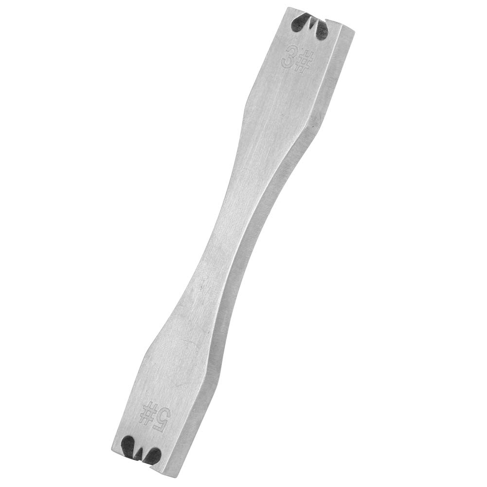Zipper Gear Remover Leather Supplies Tools Craft Zipper Detooth Teeth Handmade Leather Goods Tool Pliers Leatherette Small Pliers Staple Removers (3#-5# Dual-Purpose Gear Remover)