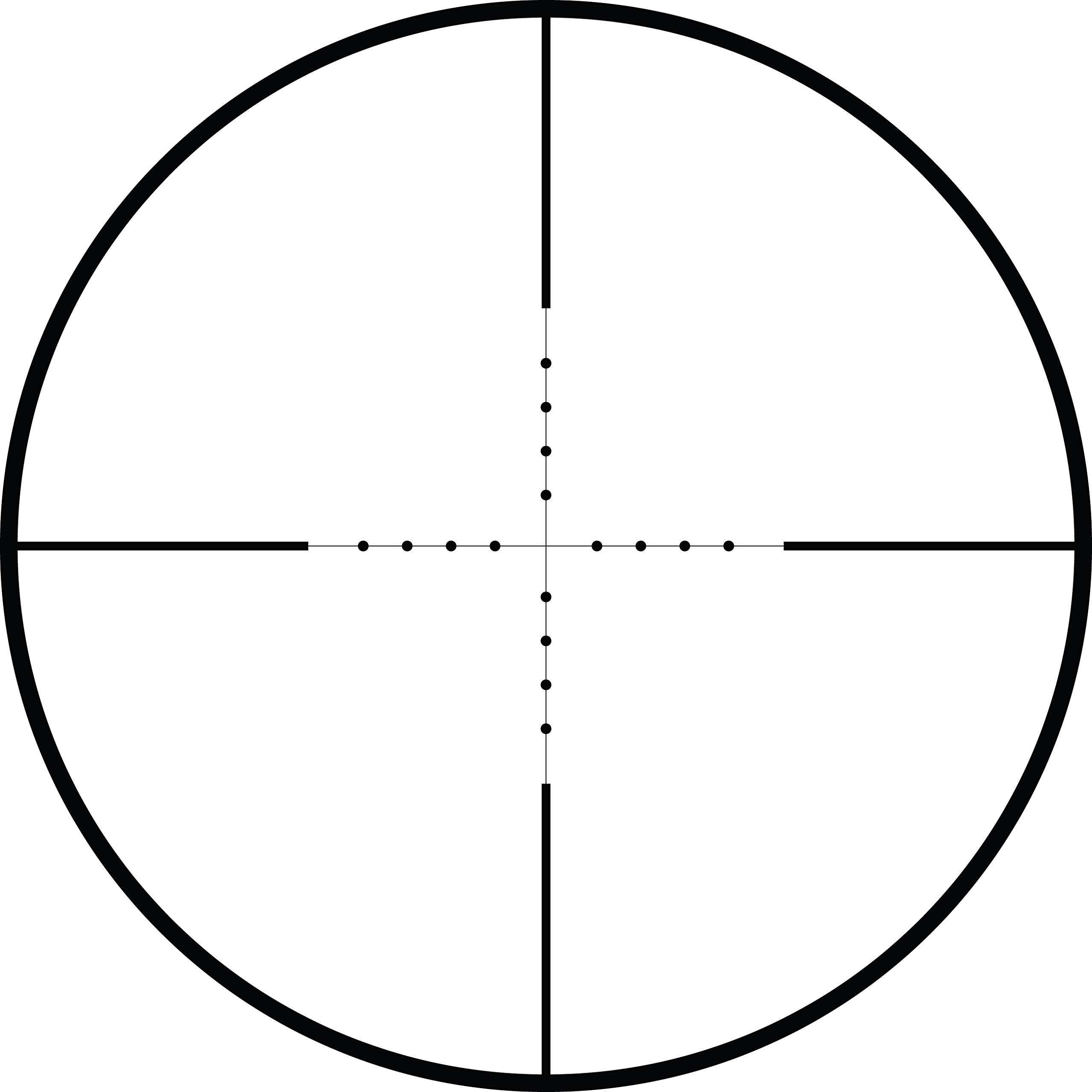 Vantage Riflescope 4X32, 1", Mil Dot (Wire)
