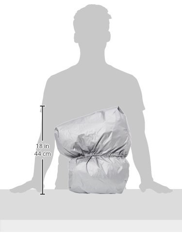 Topeak MTX Trunk Bag EXP & DXP Bicycle Trunk Bag Rain Cover , Silver, 4.5cm x 25.15 x 10.67