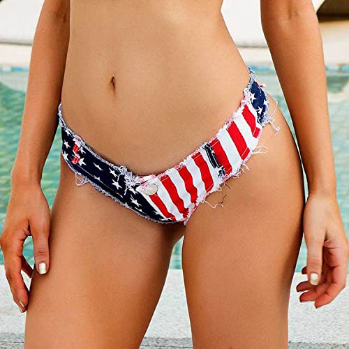 Women's Denim Shorts Hot Pants Sexy Ultra-Short Nightclub Shorts