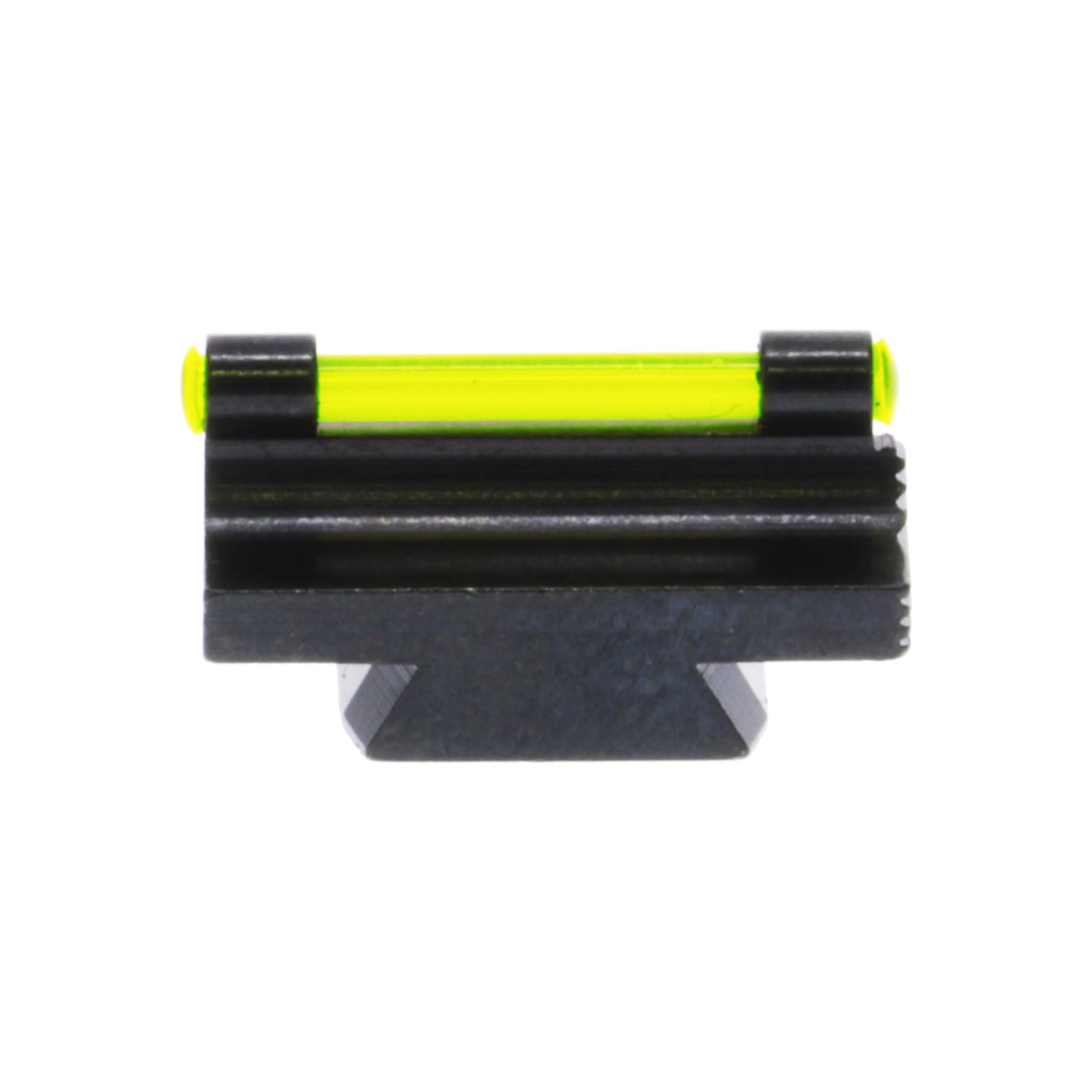 Truglo 3/8-Inch Dovetail Front Steel Gun Sight Replacement Fiber Optic Ramp Sight - .500", Green