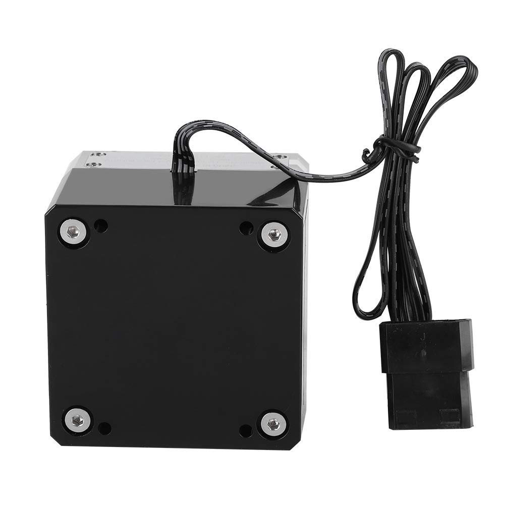 Water Cooling Pump, 800L/H PC Water Cooling Integrated Mute Water Pump Support PWM for CPU Cooling System.