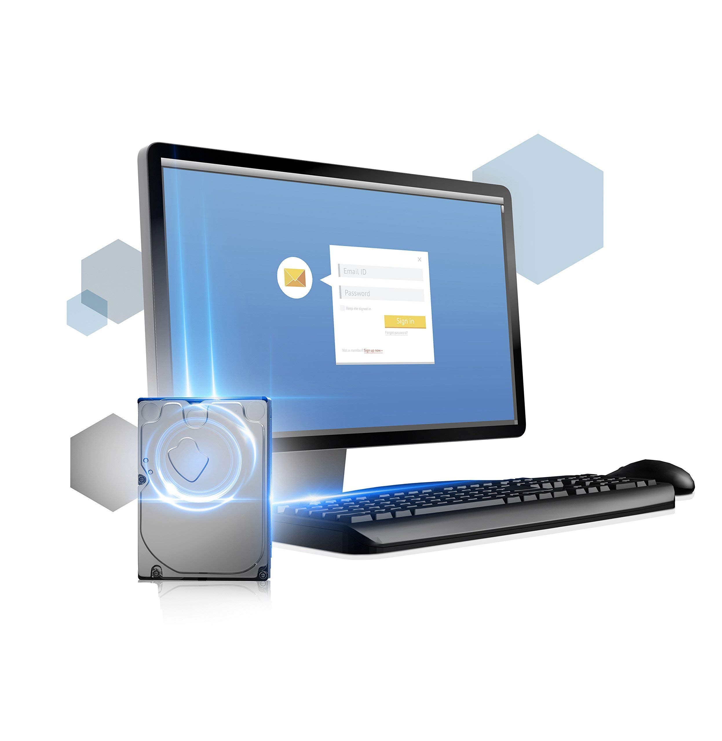 WD Blue 500GB Desktop Hard Disk Drive - 7200 RPM Class SATA 6Gb/s 32MB Cache 3.5 Inch - WD5000AZLX (Renewed)